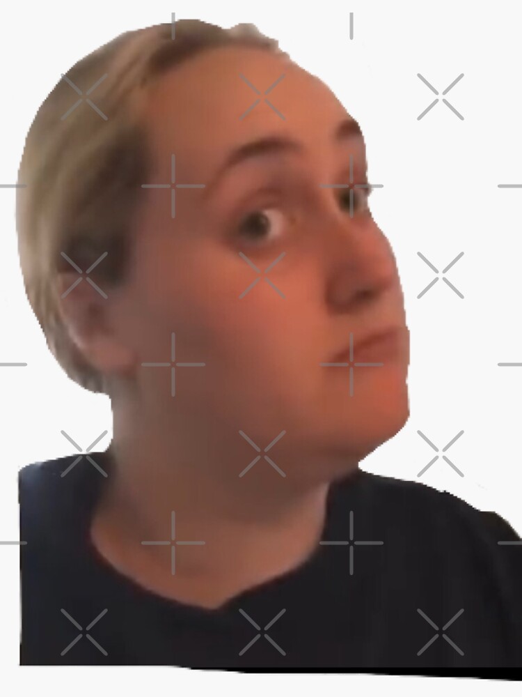 "Meme , maybe" Sticker by ceciliacg | Redbubble