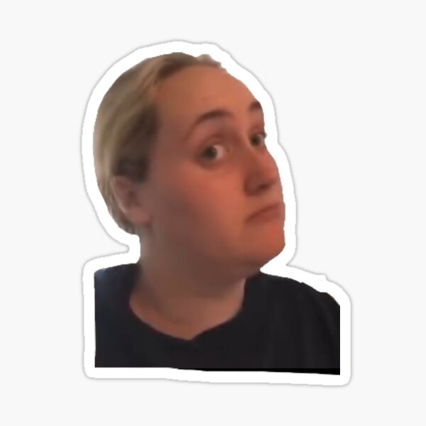 "Meme , maybe" Sticker by ceciliacg | Redbubble