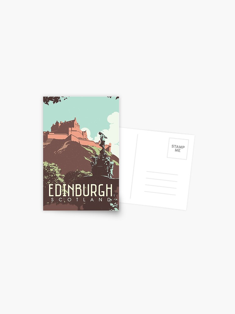 "Edinburgh" Postcard for Sale by bernardsalunga | Redbubble