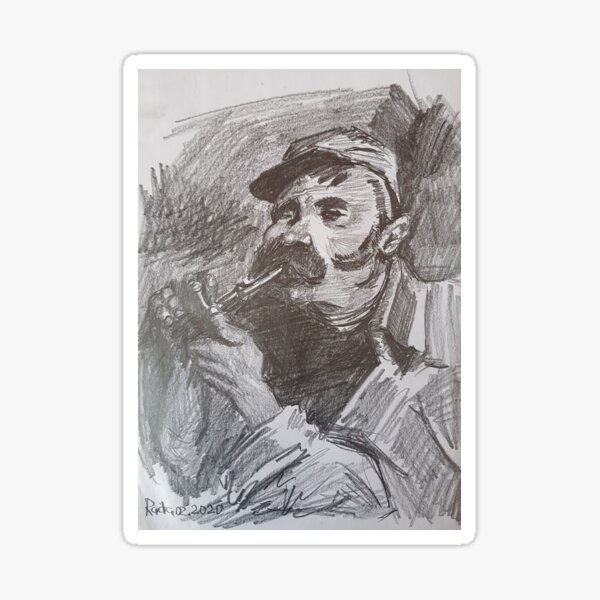 "cool print for men" Sticker for Sale by RadaGorArt | Redbubble