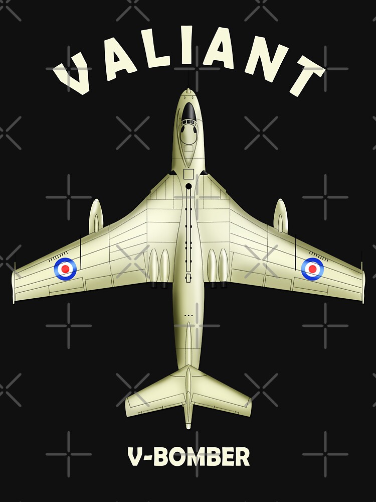 "The Valiant V-Bomber" T-shirt for Sale by rogue-design | Redbubble ...