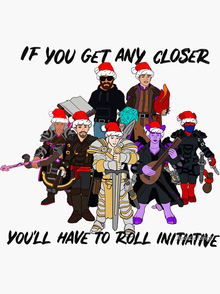 "DND Team" Sticker for Sale by iamjesscar | Redbubble