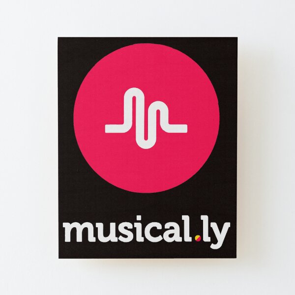 Musically Logo Mounted Prints | Redbubble