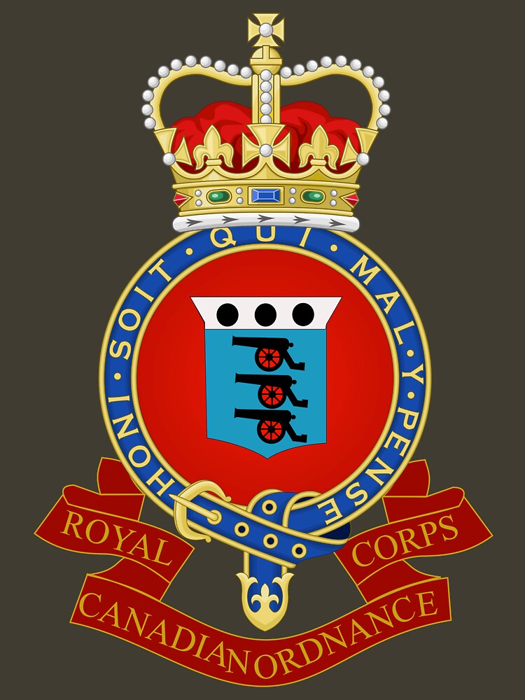 "Royal Canadian Ordnance Corps (RCOC) - Historical" Essential T-Shirt ...