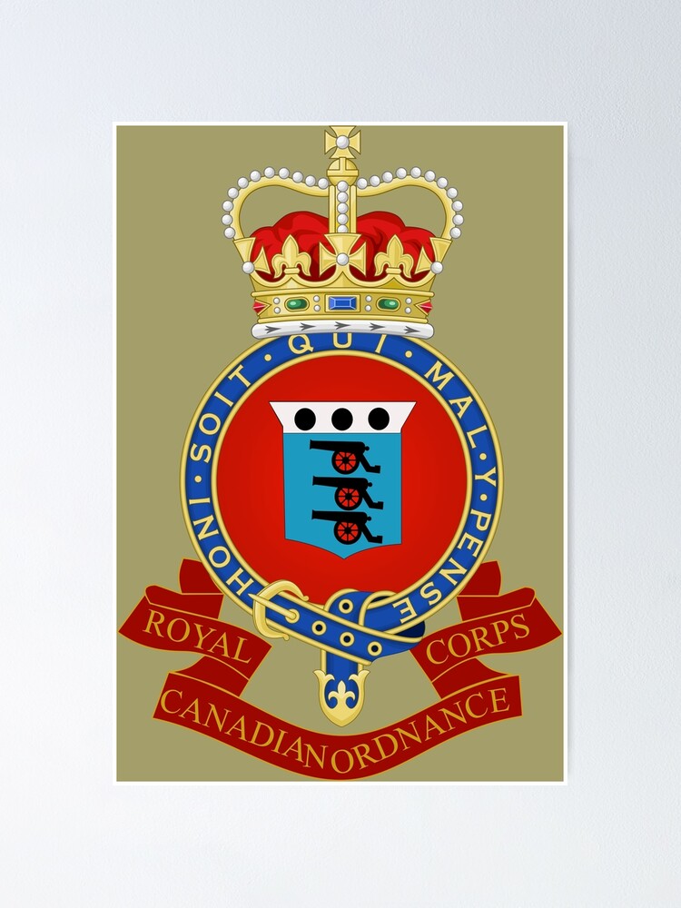 "Royal Canadian Ordnance Corps (RCOC) - Historical" Poster for Sale by ...