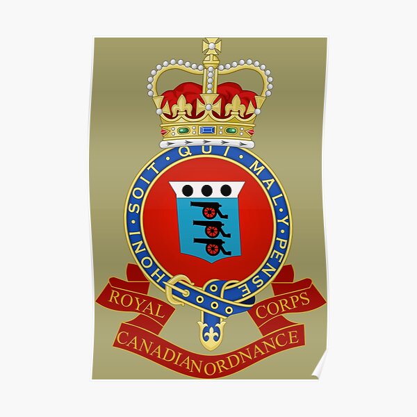"Royal Canadian Ordnance Corps (RCOC) - Historical" Poster for Sale by ...
