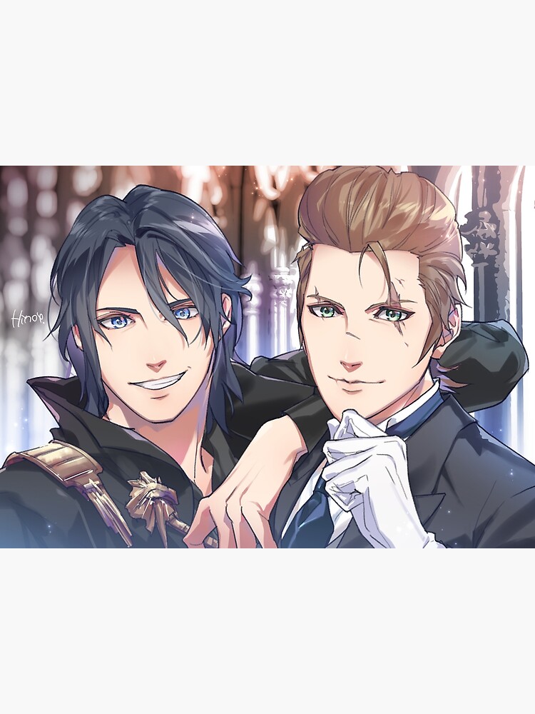 "Noctis and Ignis" Art Print for Sale by Hinoe | Redbubble