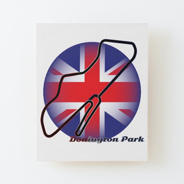 Donington Park Circuit Wall Art | Redbubble