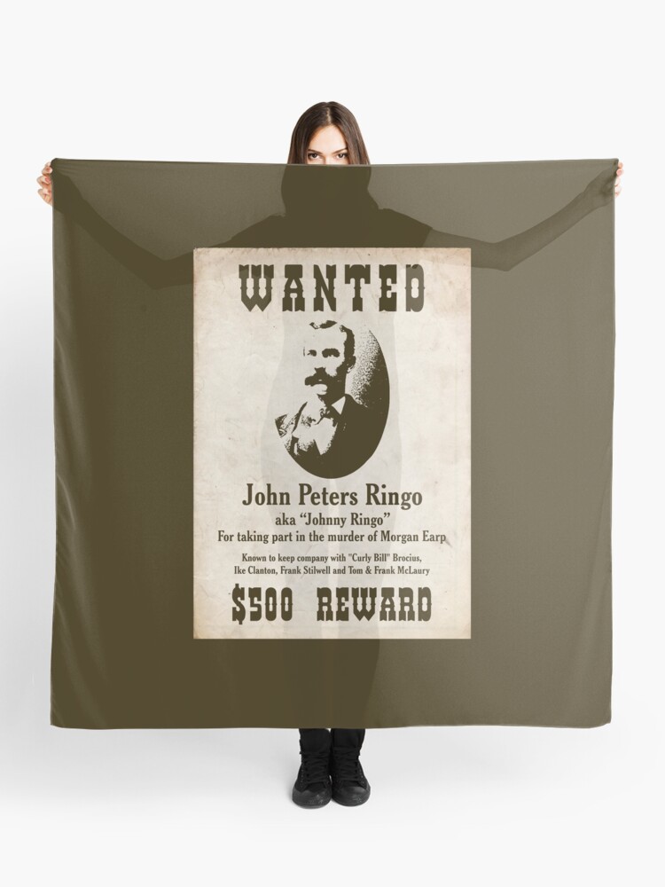 Johnny Ringo Wanted Poster