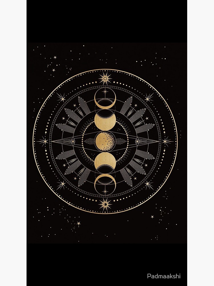 "aesthetic phases of the moon" Sticker for Sale by Padmaakshi | Redbubble