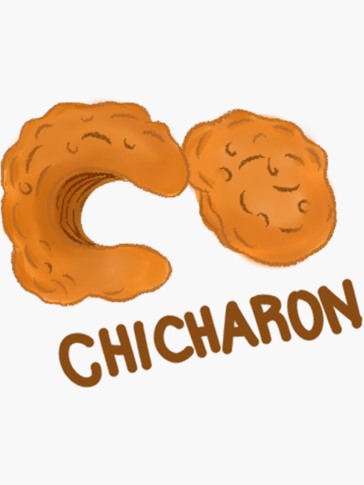 "Philippine Foods: Chicharon" Sticker for Sale by motionlesspd | Redbubble