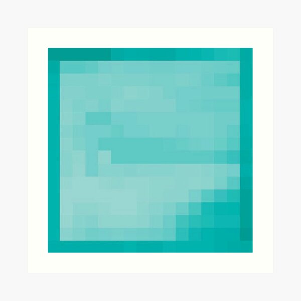 "Minecraft Diamond Texture" Art Print for Sale by tommilani | Redbubble