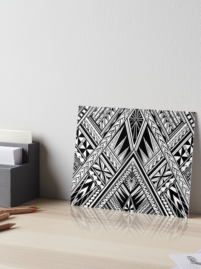 "Tapa patterns " Art Board Print for Sale by KeithMasima | Redbubble