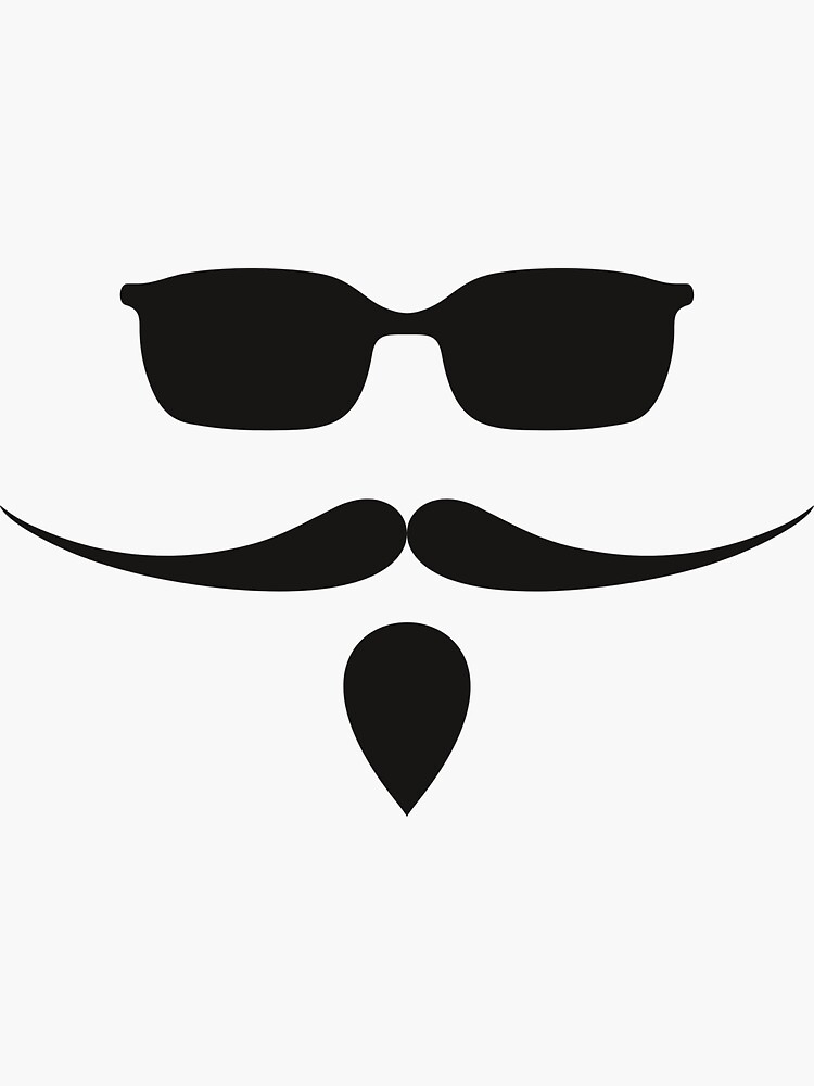 "Movember in style" Sticker for Sale by TTP20 | Redbubble