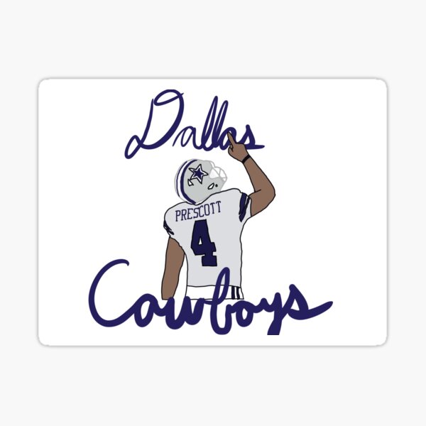 "Thank you Dak" Sticker by davidcalexander | Redbubble