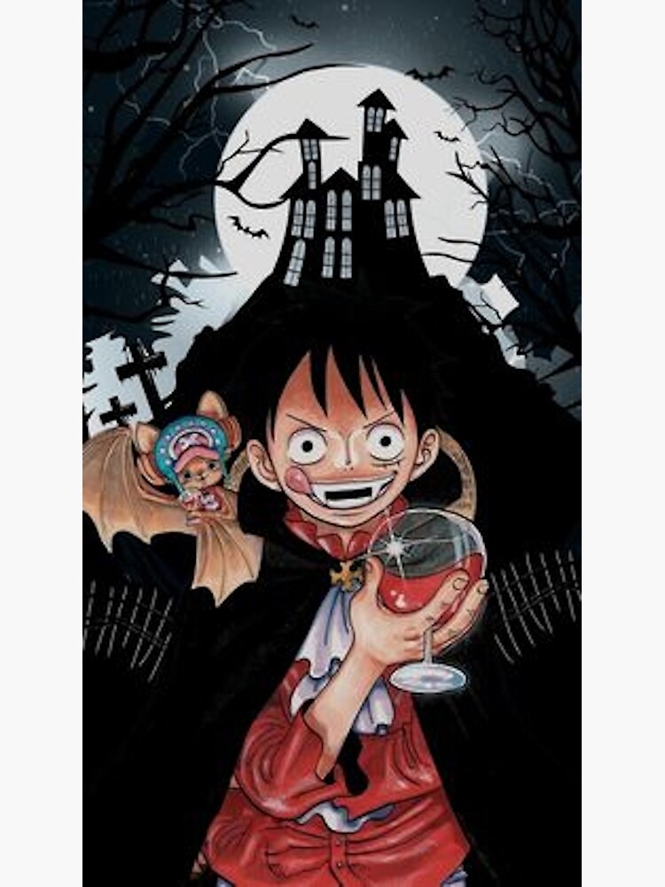 "Halloween - Dracula Luffy and Bat Chopper" Poster for Sale by Fataly ...