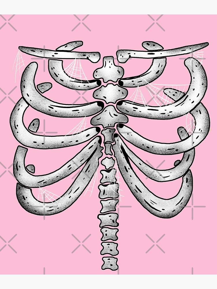 "Trending Pink Cute Halloween costume 2020 with skeleton rib cage ...