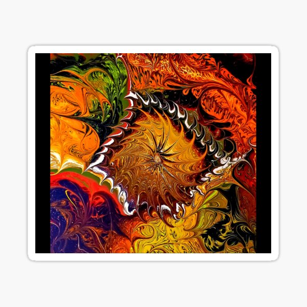 "Pinwheel" Sticker for Sale by BrenZenCreate | Redbubble