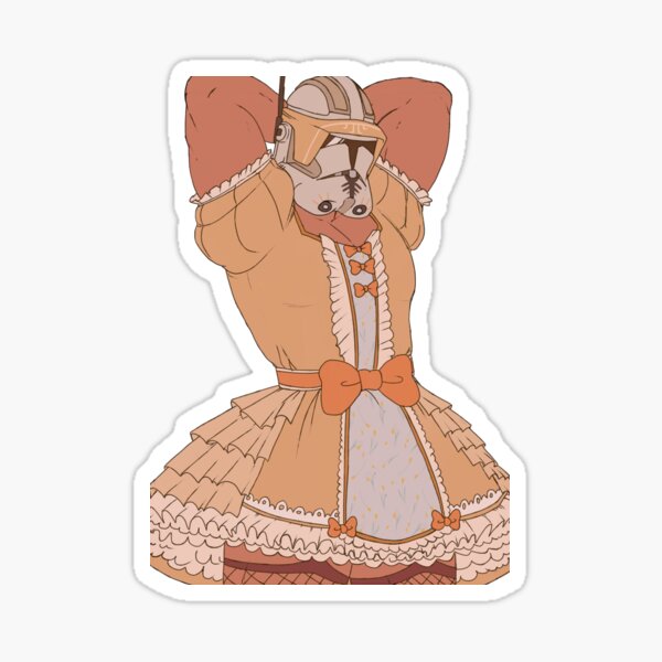 "Commander Cody Transparent" Sticker for Sale by chimeowrical | Redbubble