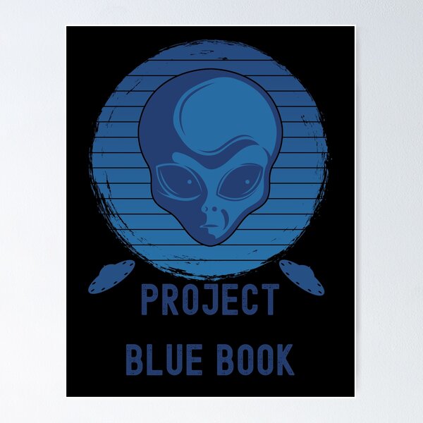 "Project Blue Book Alien Flying Saucer Creepy Martian Extra Terrestrial ...