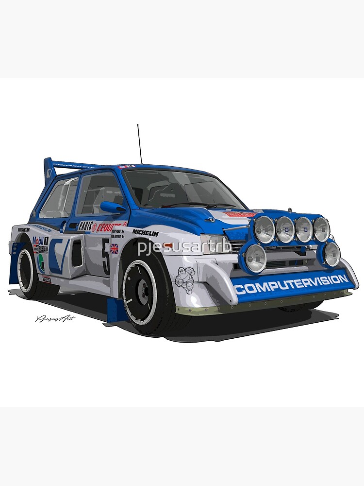 "MG METRO 6R4 GROUP B" Poster for Sale by pjesusartrb | Redbubble