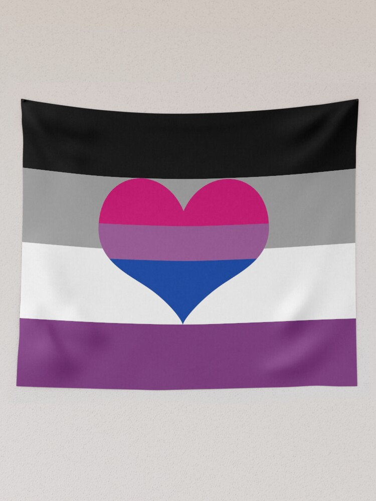 "Asexual Biromantic Pride Flag" Tapestry for Sale by DarkVulpine ...