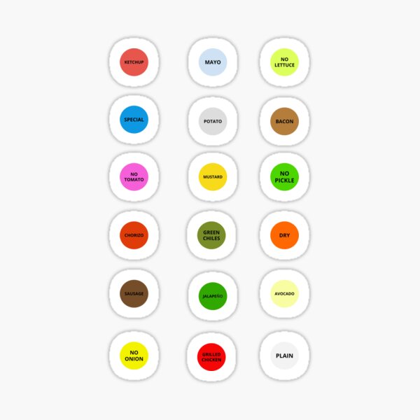 "Whataburger Custom Sandwich Stickers" Sticker for Sale by ...