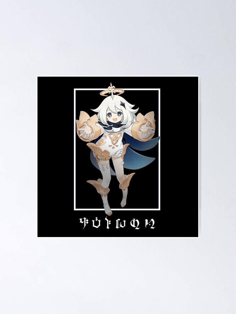 "Genshin Impact, Cute Paimon" Poster for Sale by T-Sinek | Redbubble