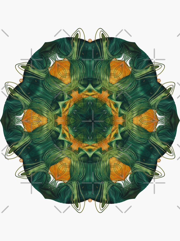 "Chaotic Lines Colorful Mandala #14" Sticker for Sale by chaoticlines ...