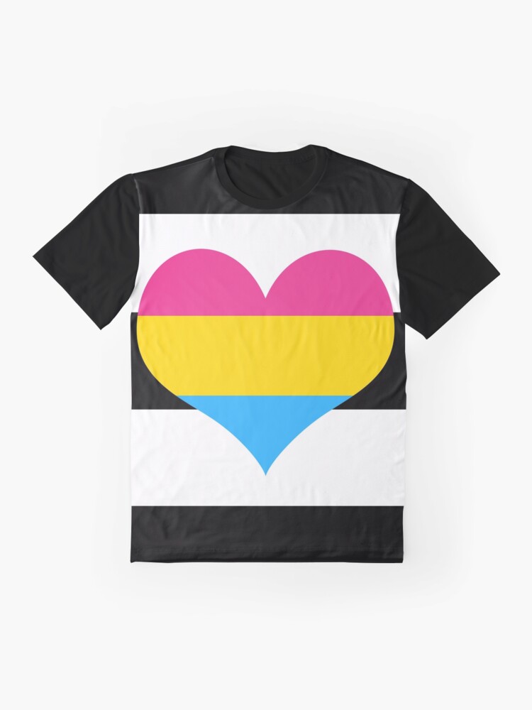 "Heterosexual Panromantic Pride Flag" T-shirt for Sale by DarkVulpine ...