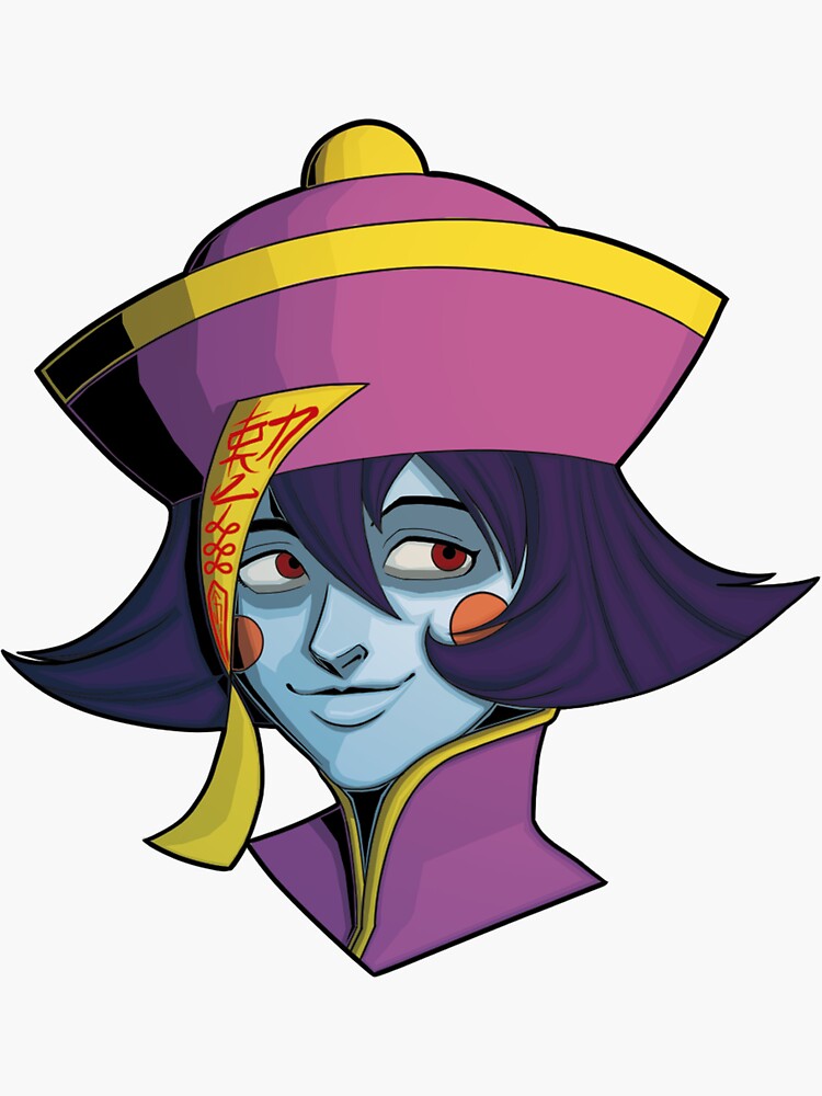 "Hsien-Ko (Darkstalkers)" Sticker by PieroCal | Redbubble