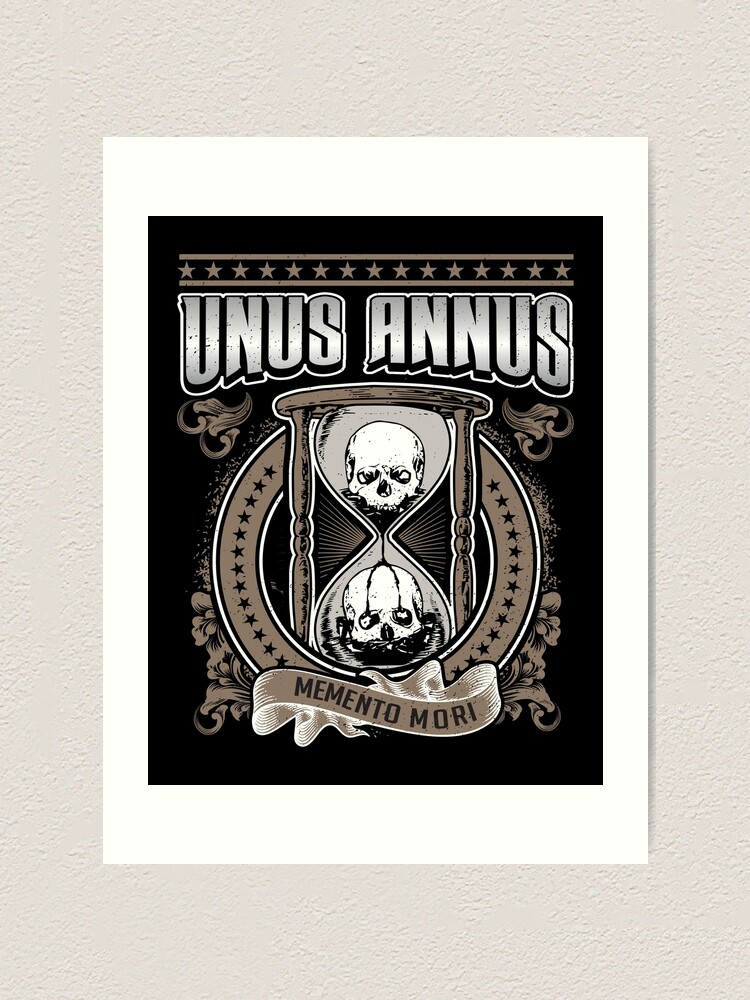 "Unus Annus Logo" Art Print by HiramTrash | Redbubble