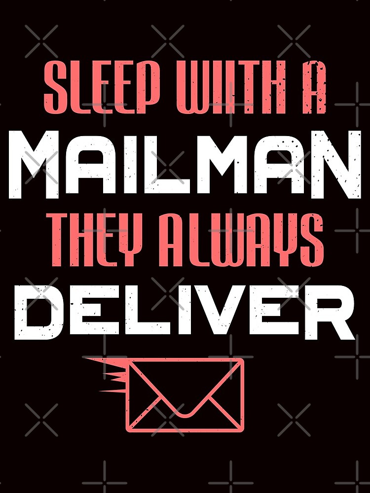 "Postal Worker Funny Mailman Saying Deliver Mail Gift" Drawstring Bag ...