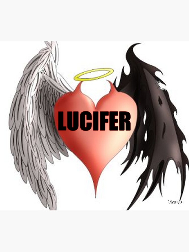"Lucifer Logo from The Netflix Series" Sticker for Sale by Mowia ...