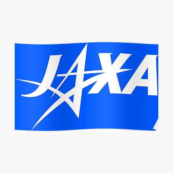 "JAXA logo" Poster for Sale by sunrise1976 | Redbubble
