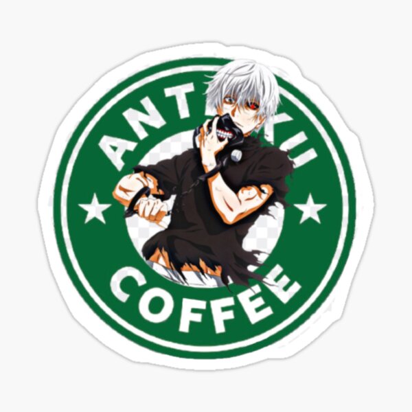 Pegatina «Logotipo de la cafetería Anteiku - Tokyo Ghoul» de ...
