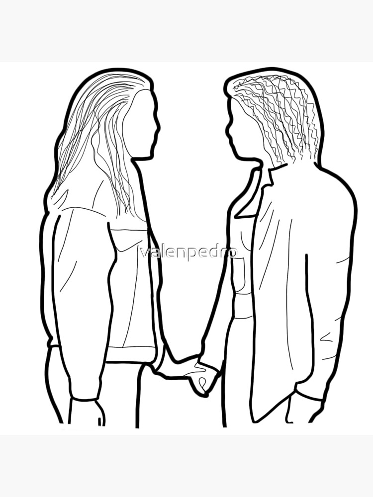 "Dani und Jamie, wer zum Teufel wusste das? Szene" Fotodruck von ...