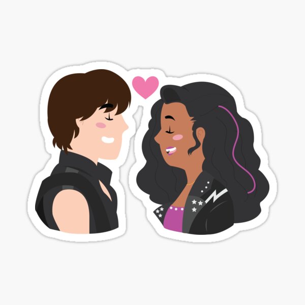 "Julie and Luke 4ever" Sticker for Sale by moonlight-witch | Redbubble