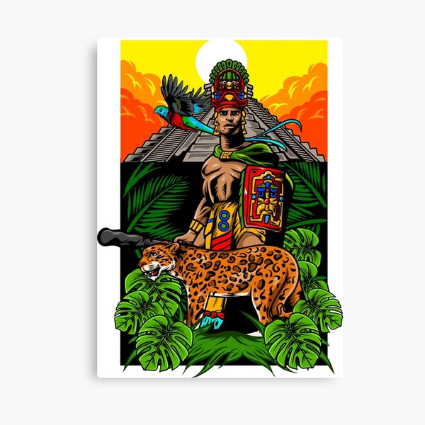 Lienzo «Guatemala Tecun Uman» de GutsyShop | Redbubble