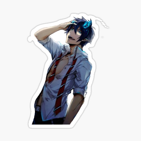 "Rin okumura blue exorcist" Sticker for Sale by nydirakor | Redbubble