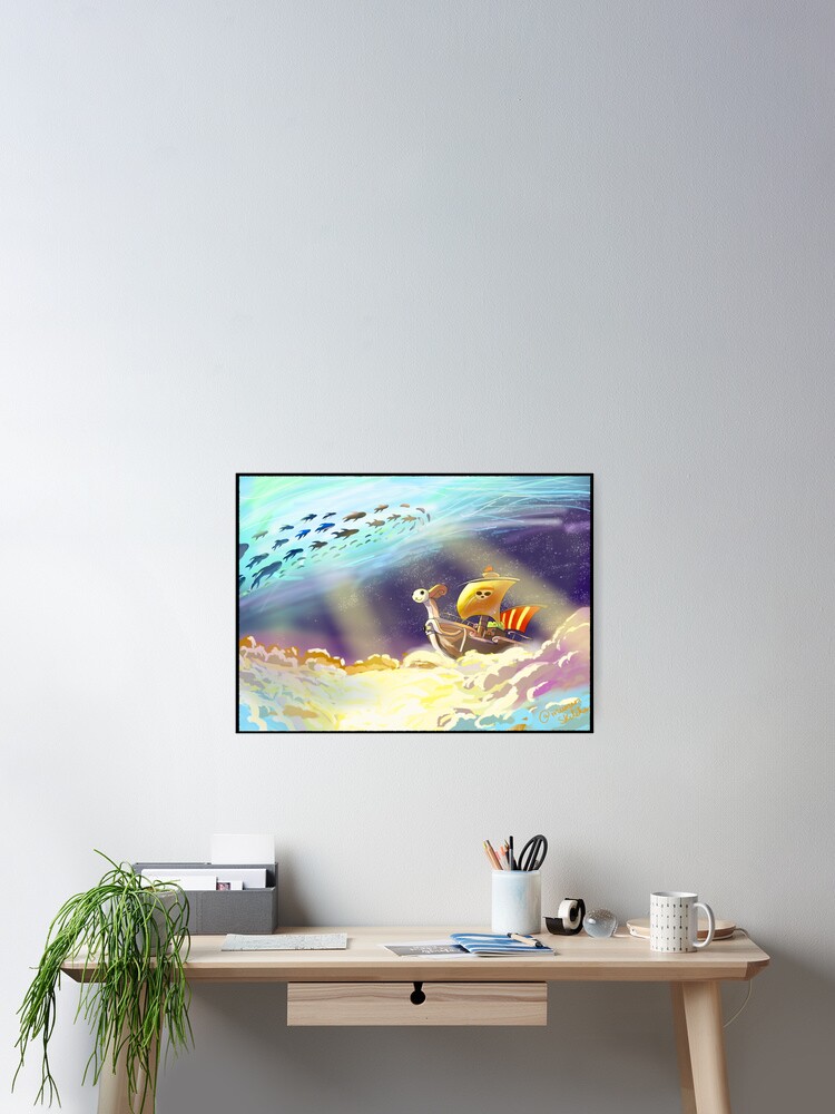 "One Piece Going Merry" Poster for Sale by haida-hasn | Redbubble