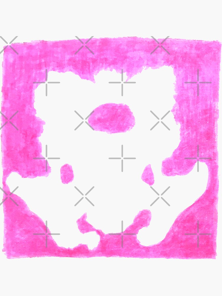 "Pink Bone" Sticker for Sale by Tedivision | Redbubble