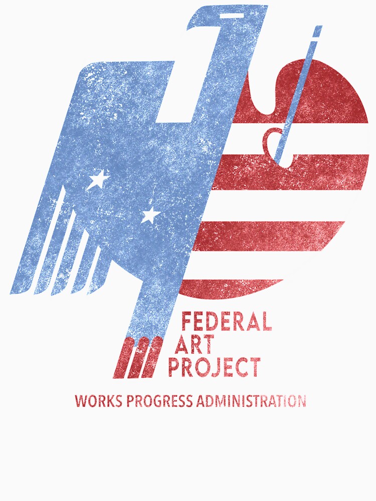 "Federal Art Project" Essential T-Shirt for Sale by CreativeGiant ...