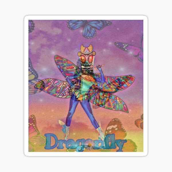 "Masked Singer AU S2 Dragonfly" Sticker by JxckAttxck | Redbubble