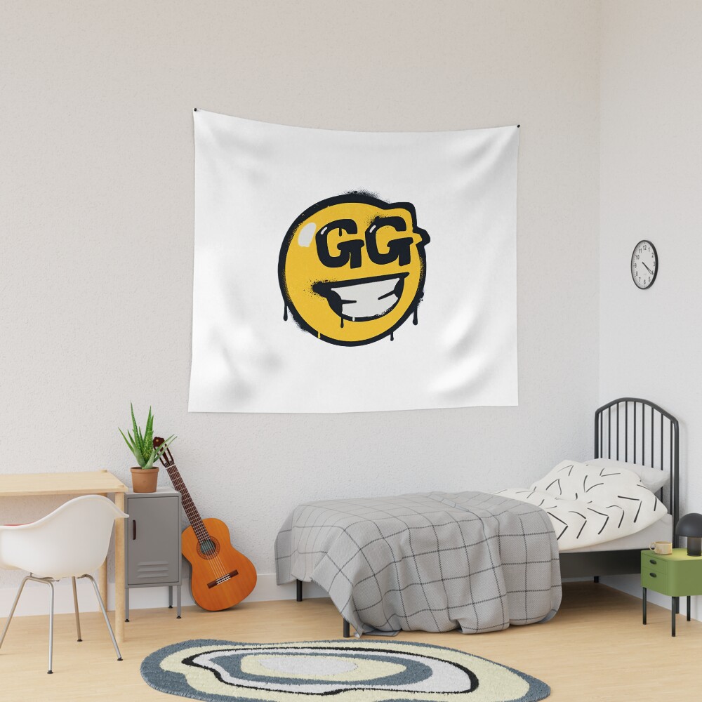"GG Smiley Face Graffiti" Poster for Sale by Javella8 | Redbubble