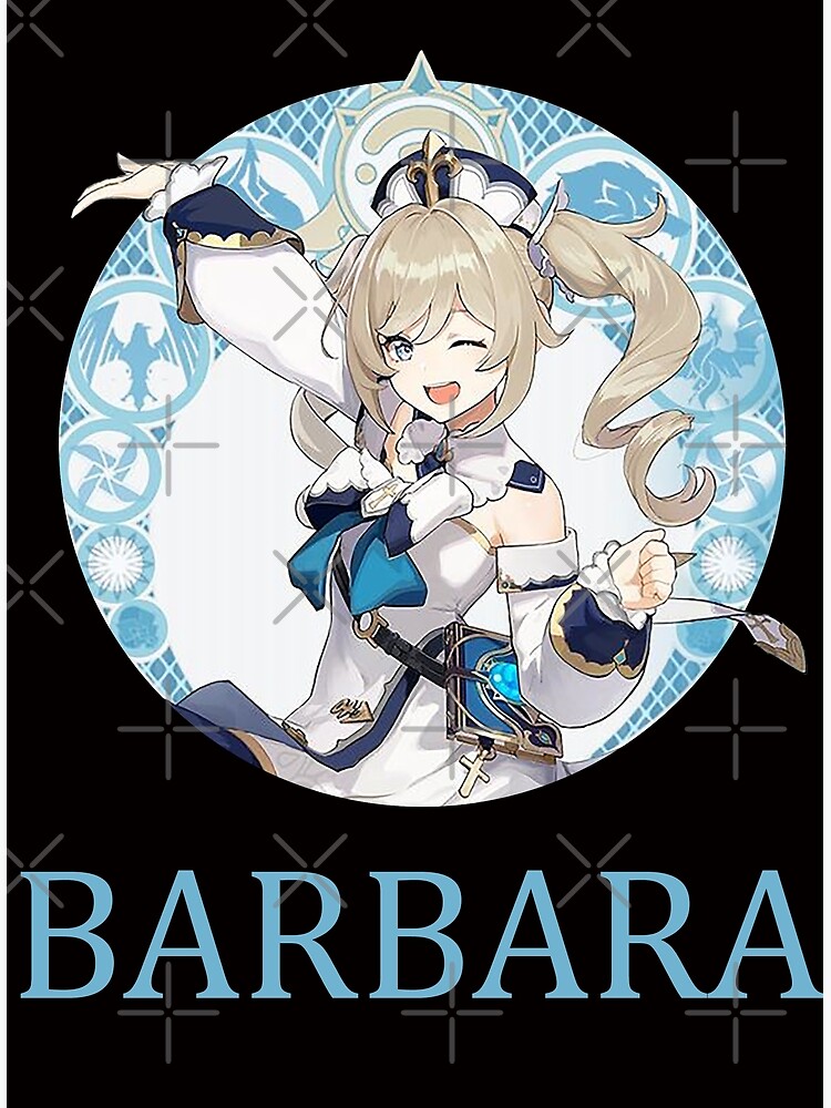 Póster «Impacto de Genshin - Personaje de Barbara Hydro Healer» de ...