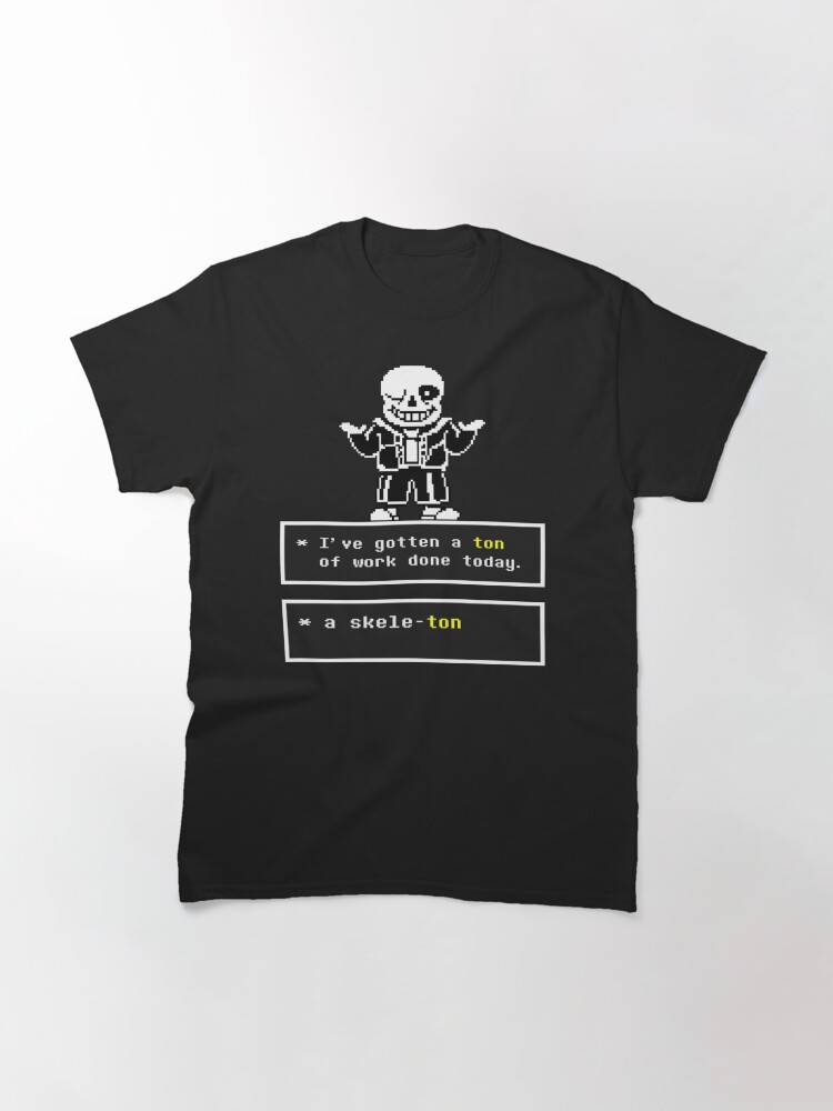 "Undertale Sans" T-shirt by biteki | Redbubble