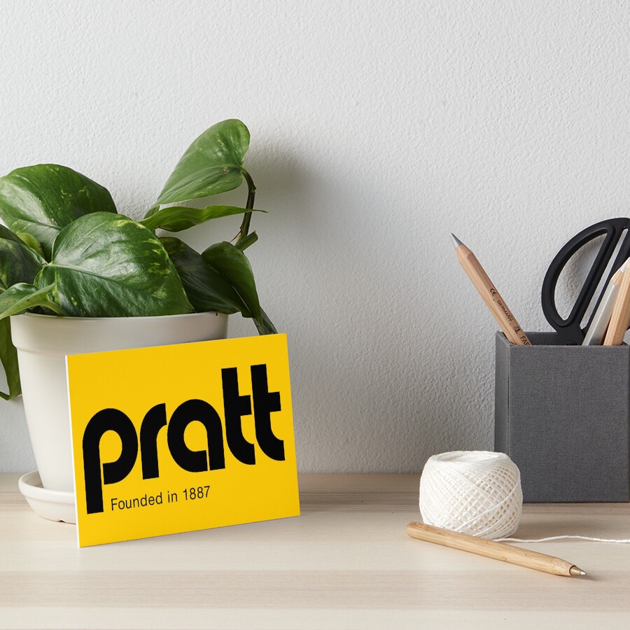"Pratt - retro logo gold" Poster for Sale by CreativeGiant | Redbubble