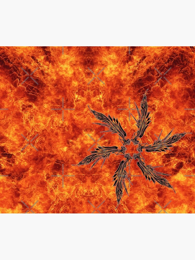 "Sephiroth feather " Poster for Sale by geoceltic | Redbubble