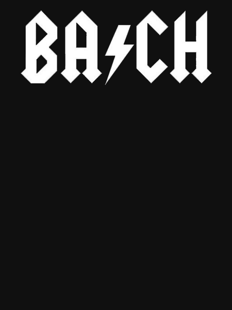 "BACH" T-shirt for Sale by loisjenkinsai | Redbubble | johann sebastian ...